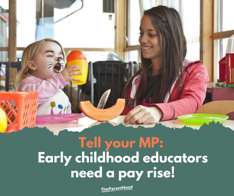 Tell your MP early childhood educators need a pay rise | Early ...